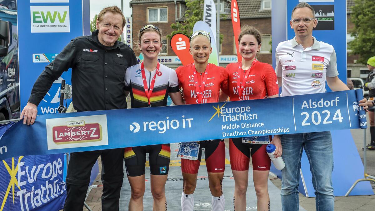 Der Däne Simon Jörn Hansen und die Schweizerin Melanie Maurer gewinnen ...