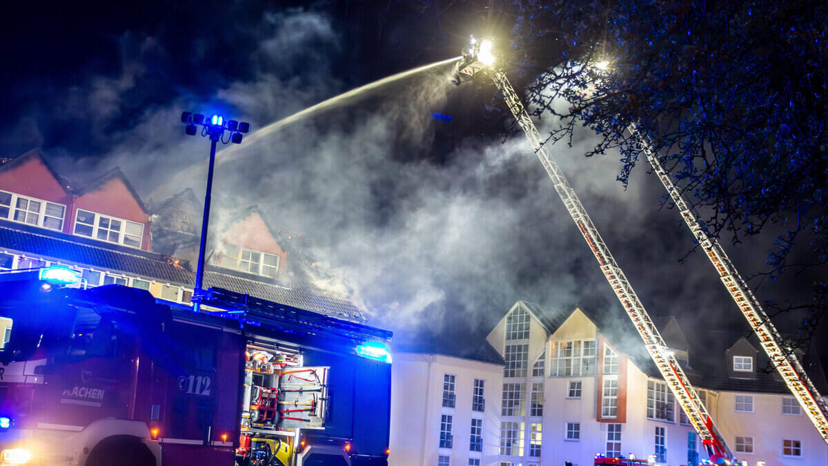 Was war die Ursache für das Großfeuer in Haaren? | Aachener Zeitung