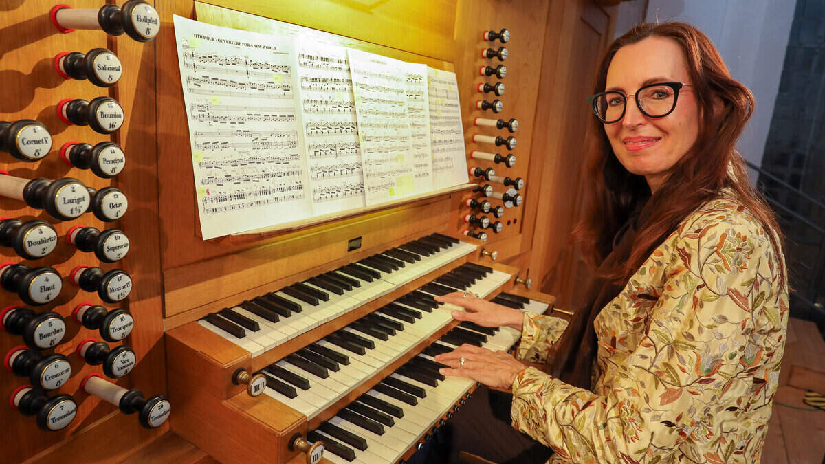 Seltenes Highlight: Barbara Dennerlein an der Kirchenorgel | Aachener ...