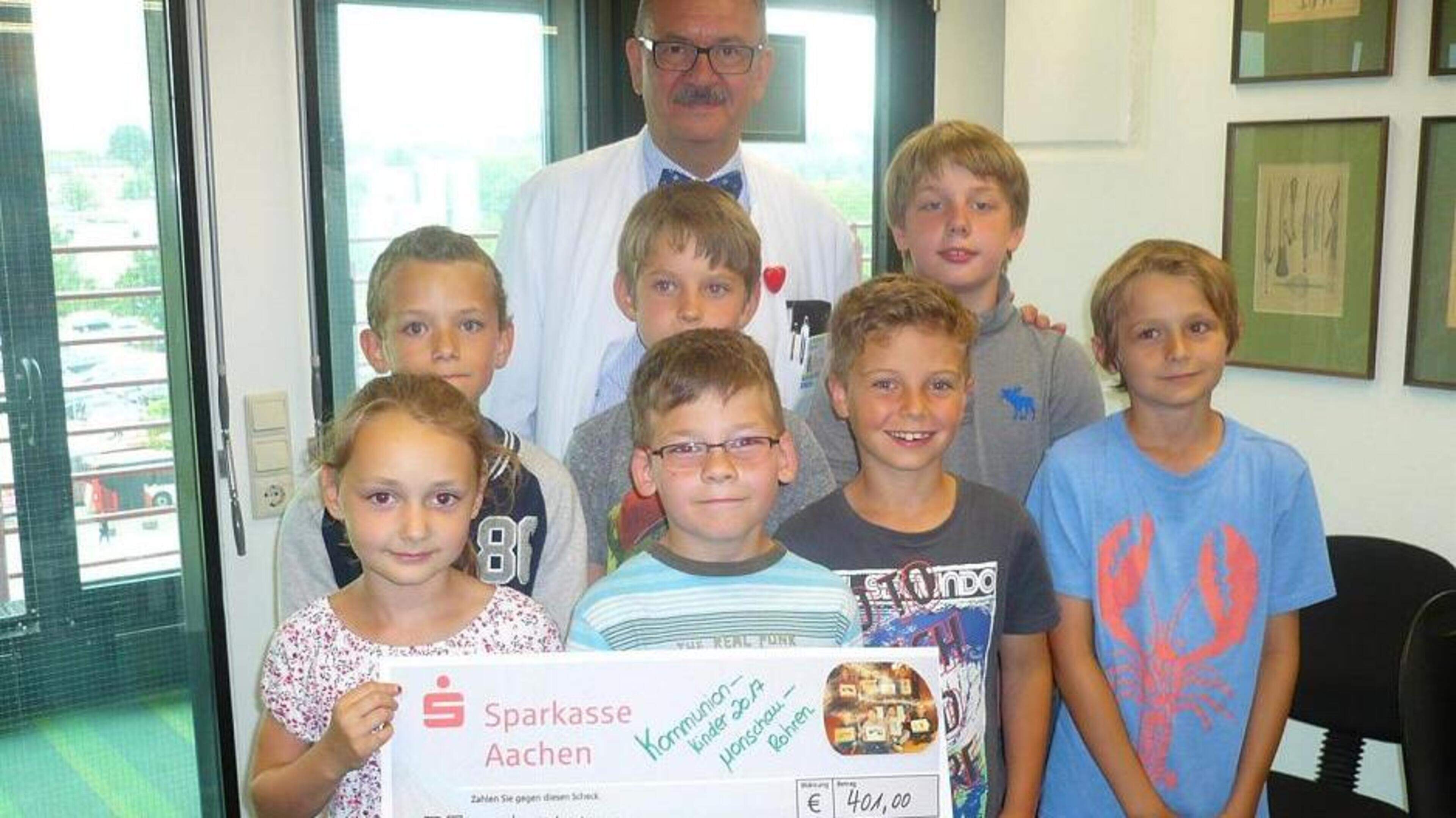 Rohrener Kommunionkinder spenden 401 Euro | Aachener Zeitung
