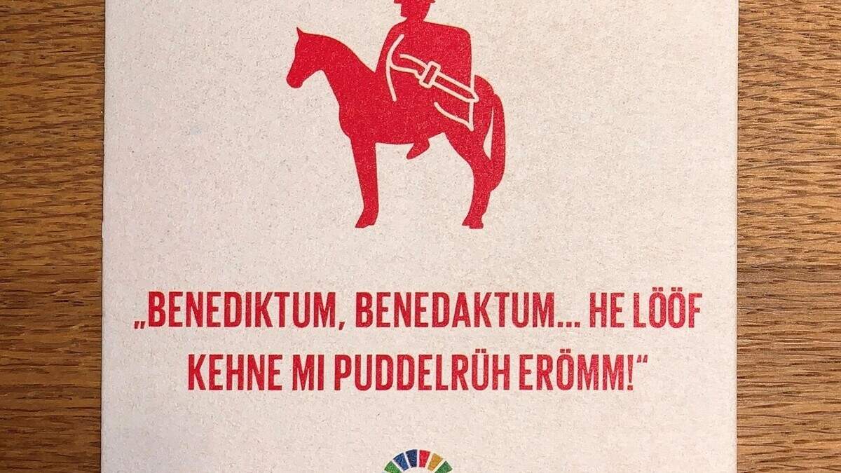 Schne Benediktum Benedaktum Trinksprche Ebenbild