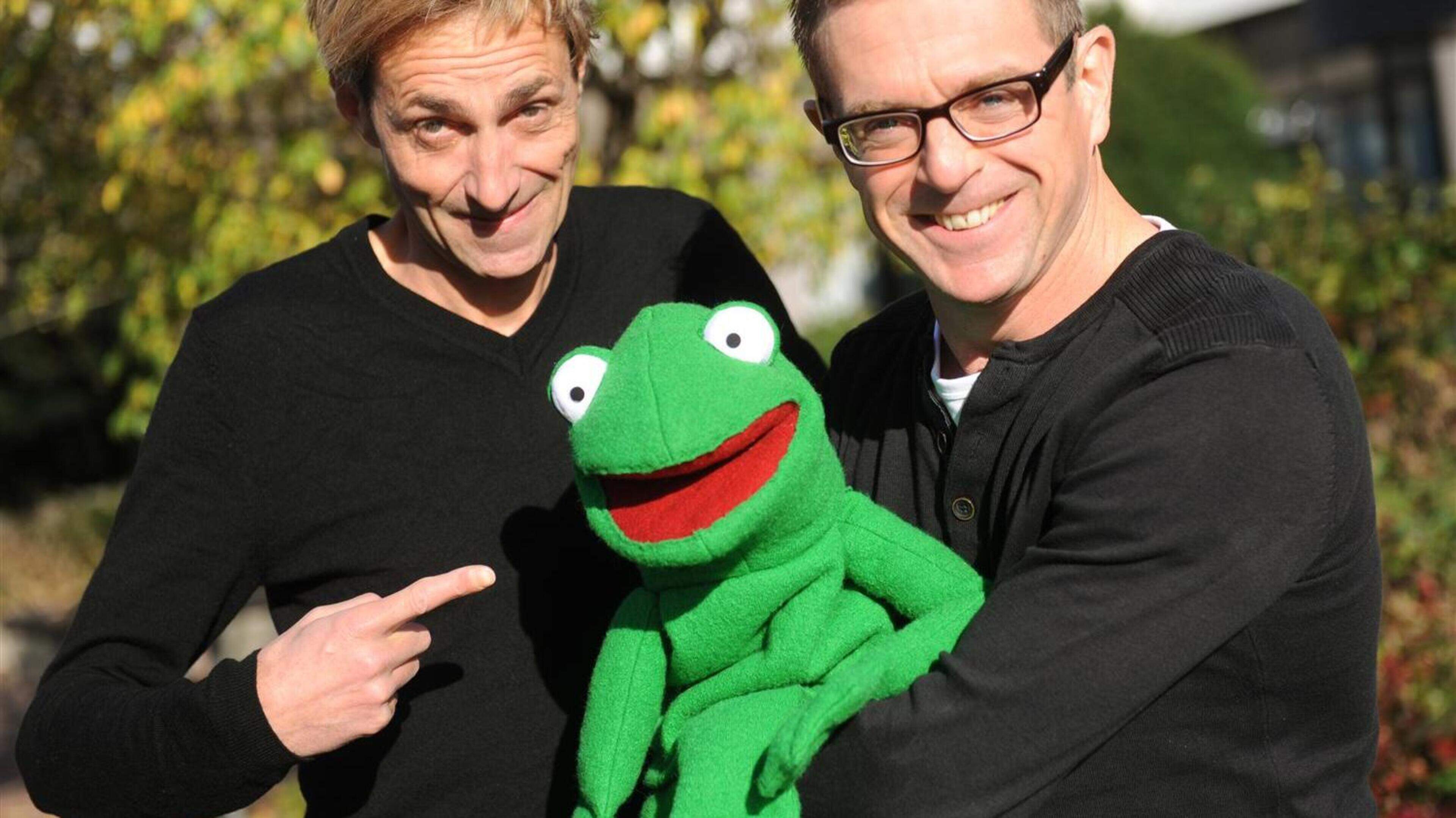 Schultze und Schröder mit Frosch am Hals | Aachener Zeitung