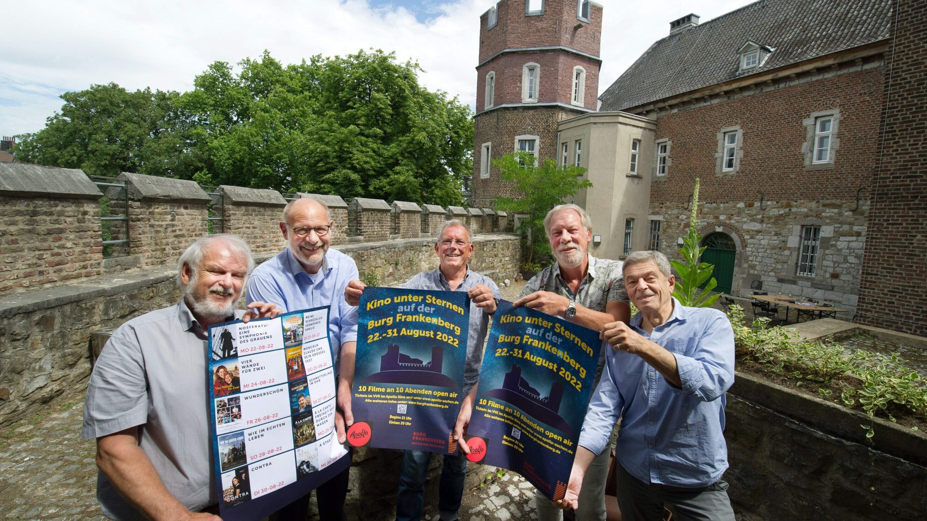 Open-Air-Kino erstmals auf Burg Frankenberg | Aachener Zeitung