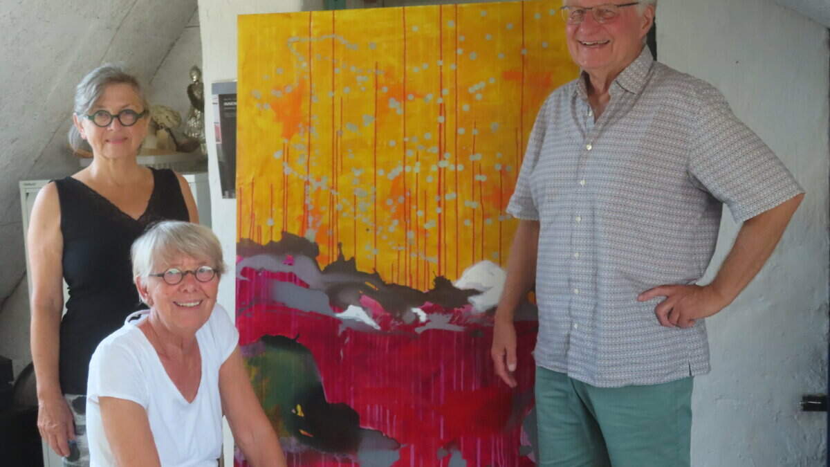 Wie sich sieben Freunde zu Kunstwerken inspirieren | Aachener Zeitung