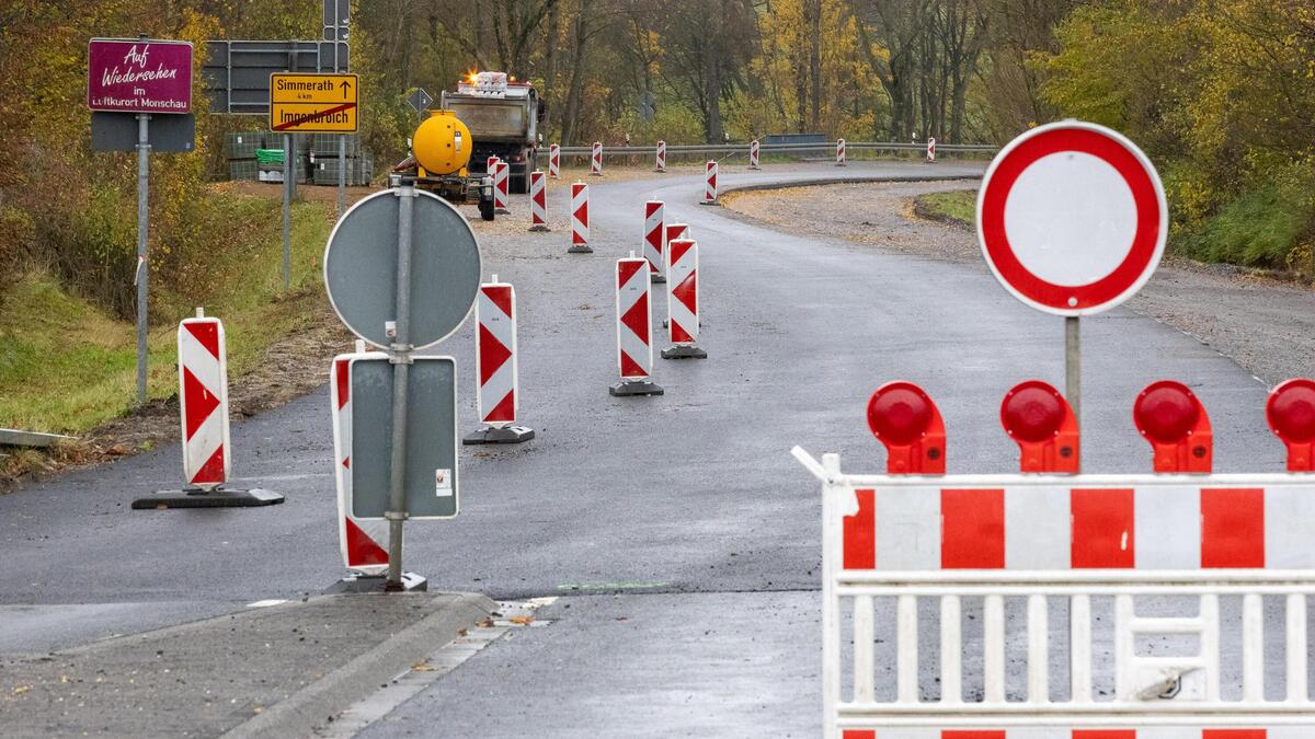 Die Bauarbeiten auf der L246 werden im Januar fortgesetzt | Aachener ...