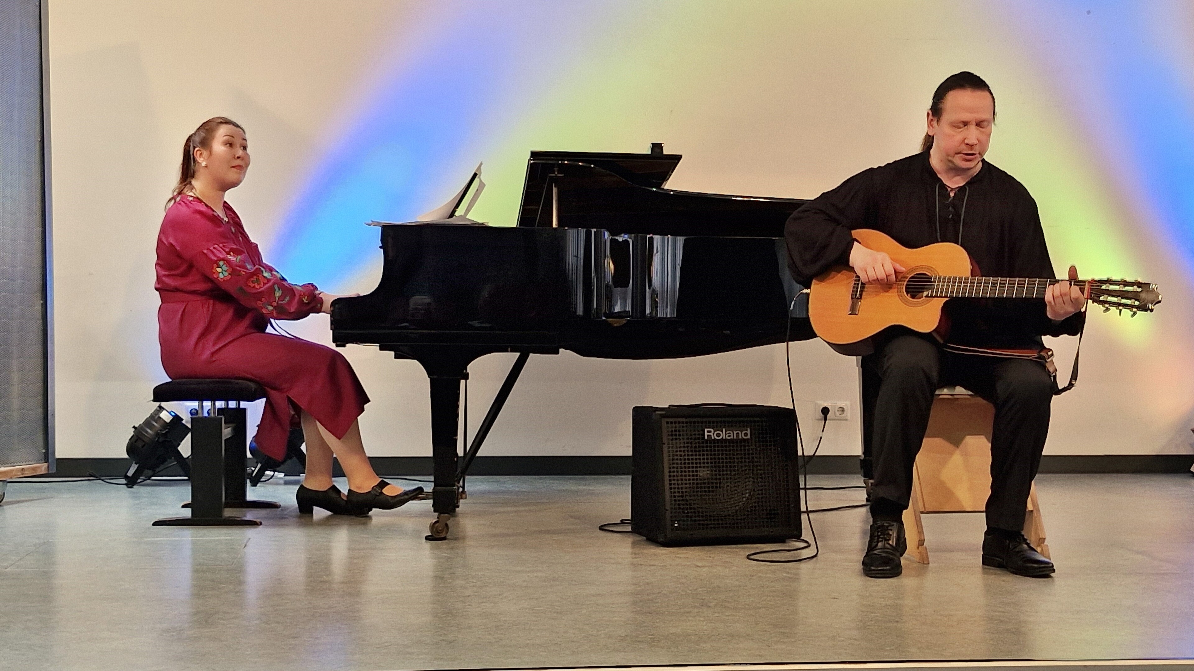 Alexey Revenko und Olesja Zaklikivska: Konzert in der Musikschule ...