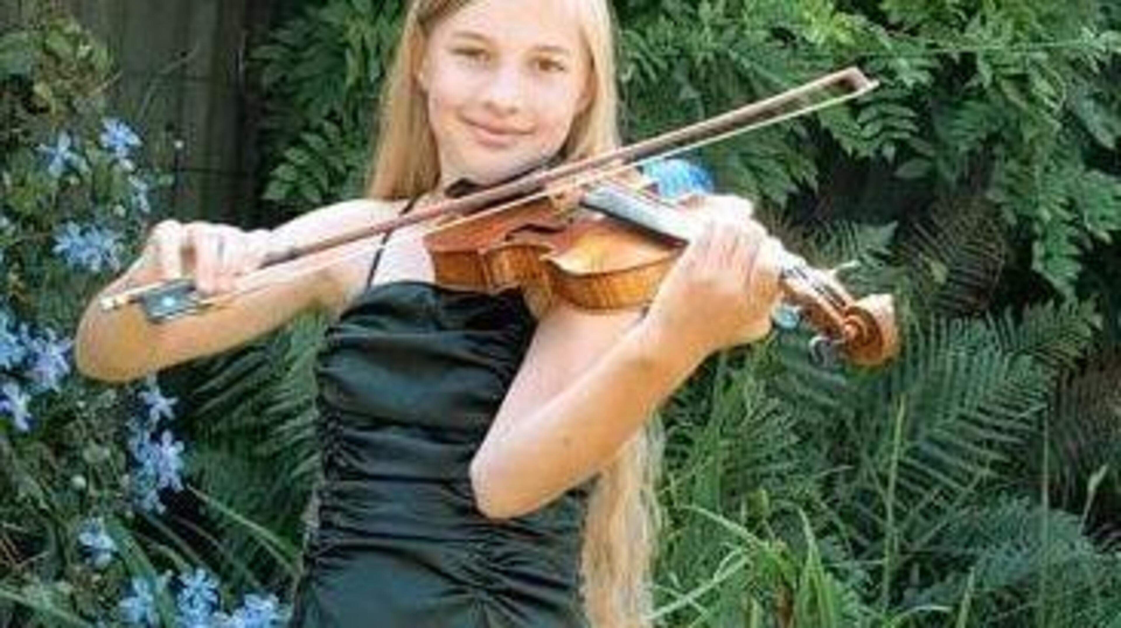 Anna-Katharina Märker (11) ist eine hochbegabte Violinistin | Aachener ...
