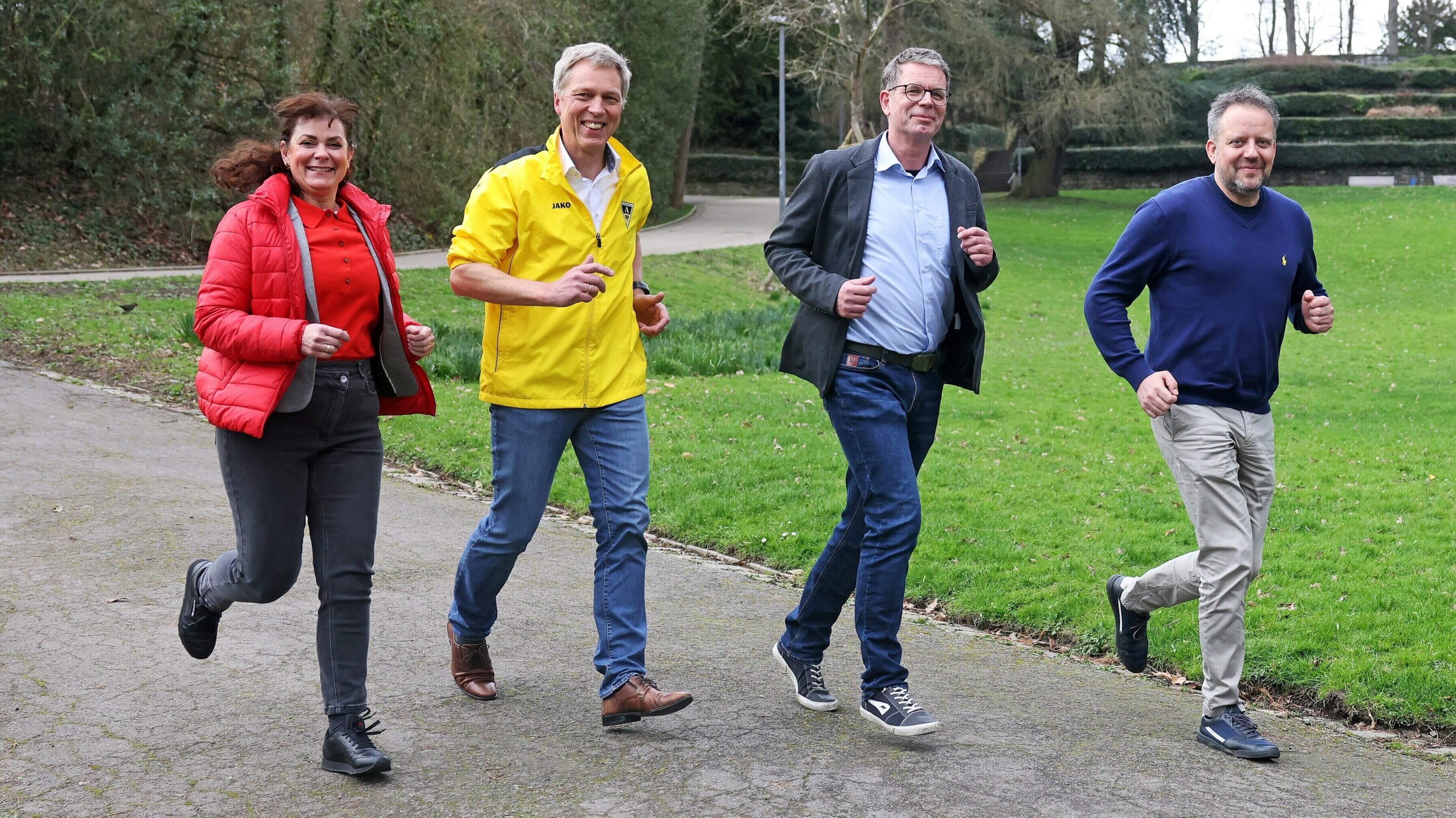 Der Lauf durch den Stadtpark feiert Premiere | Aachener Zeitung