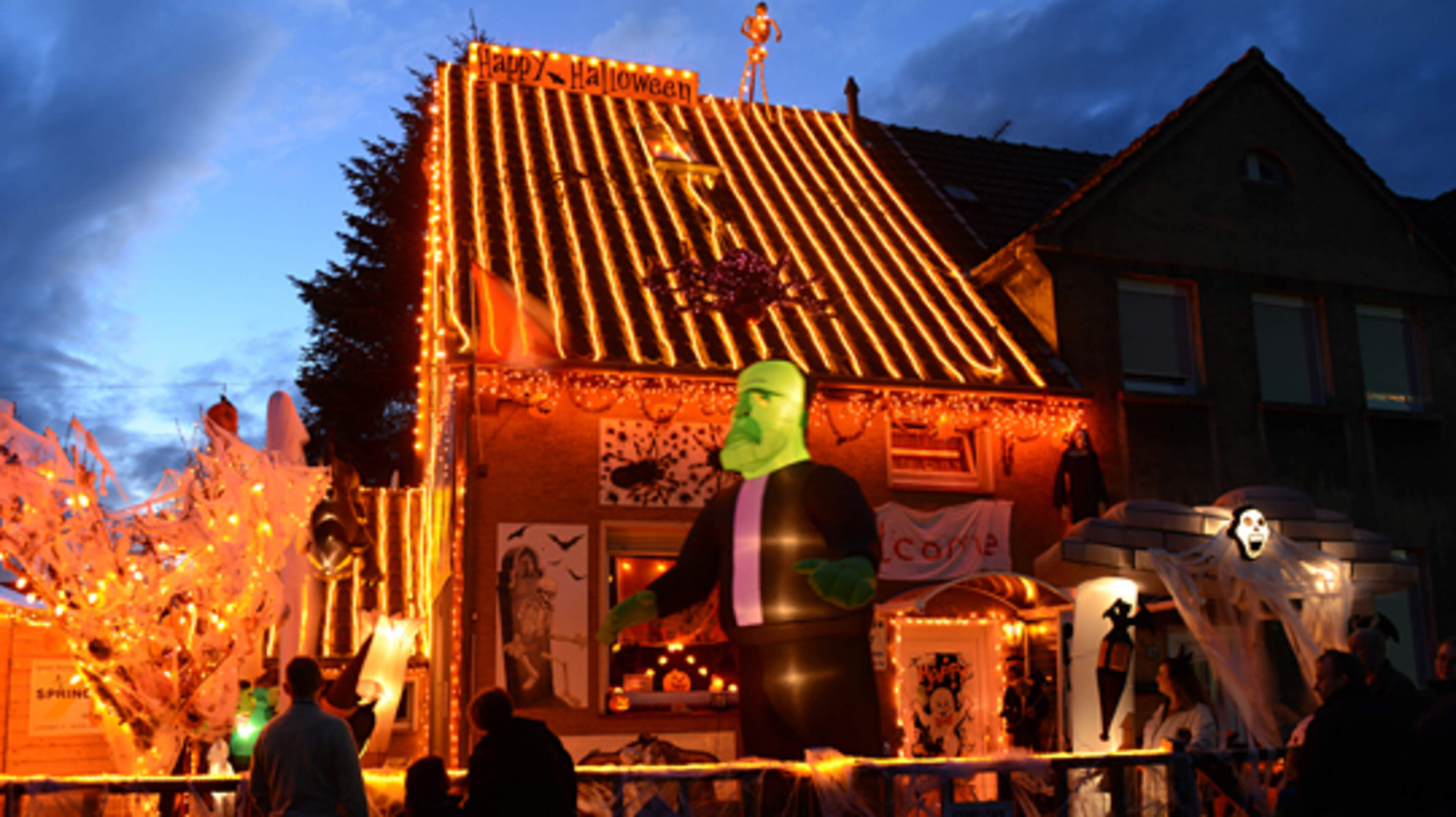 Wunderbar Halloween Haus Hamm Bilder