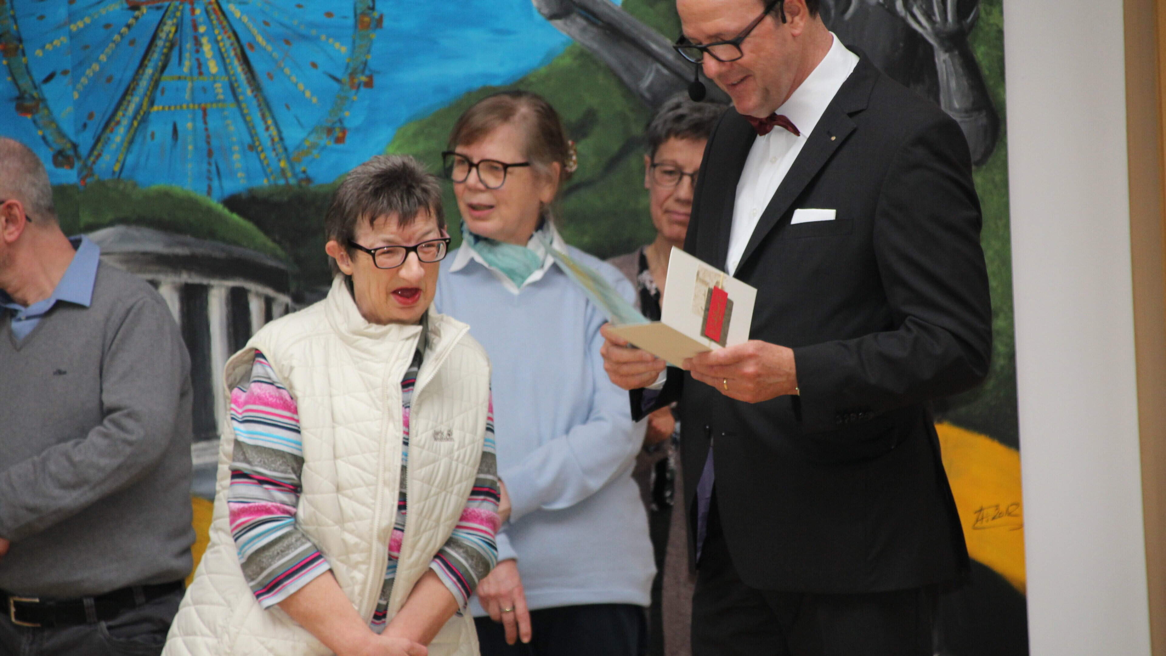 Resi Nießen engagiert sich seit 40 Jahren bei der Lebenshilfe ...