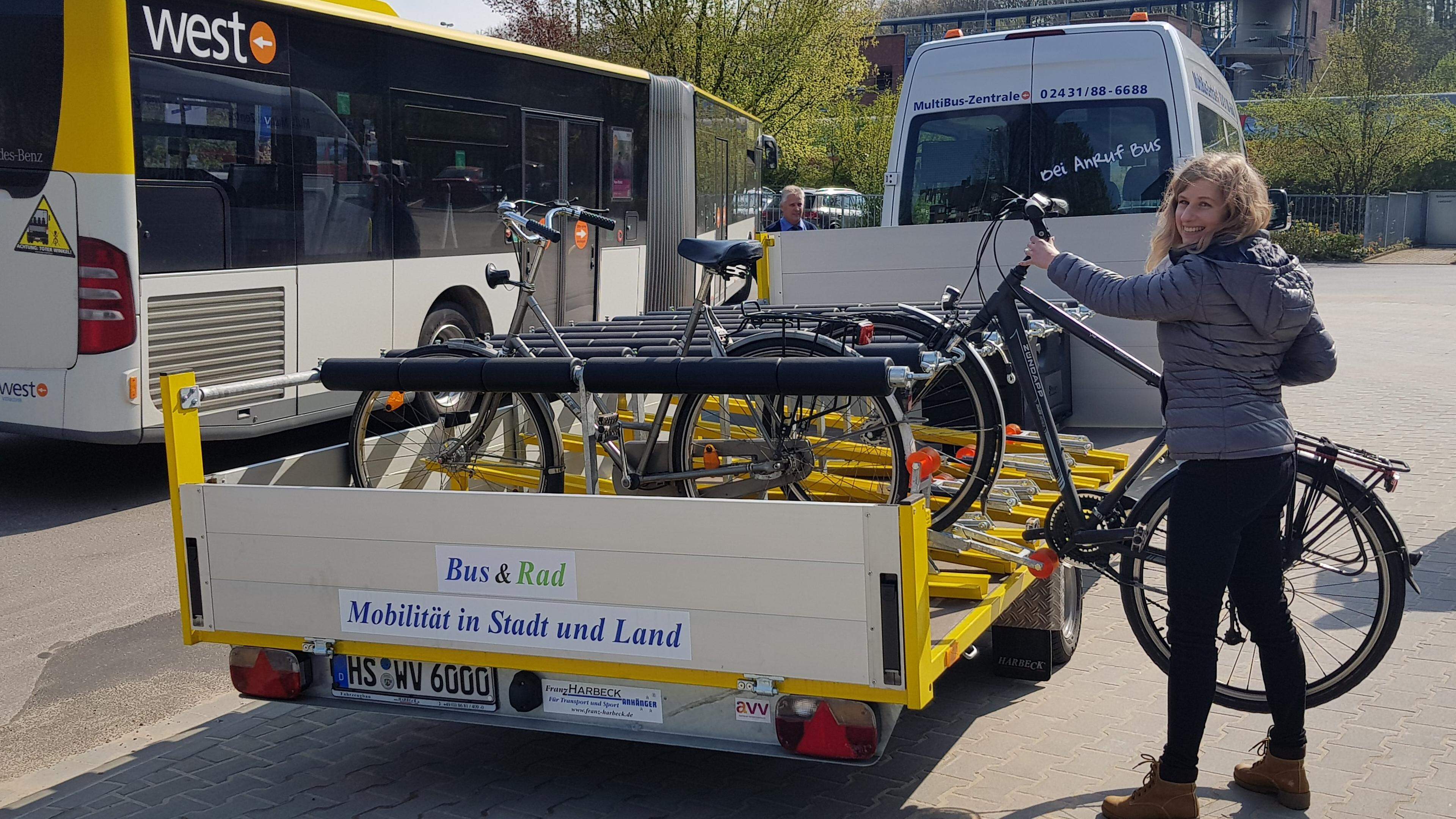 Der Fahrradbus der Westverkehr fährt wieder | Aachener Zeitung Der Fahrradbus der Westverkehr fährt wieder | Aachener Zeitung
