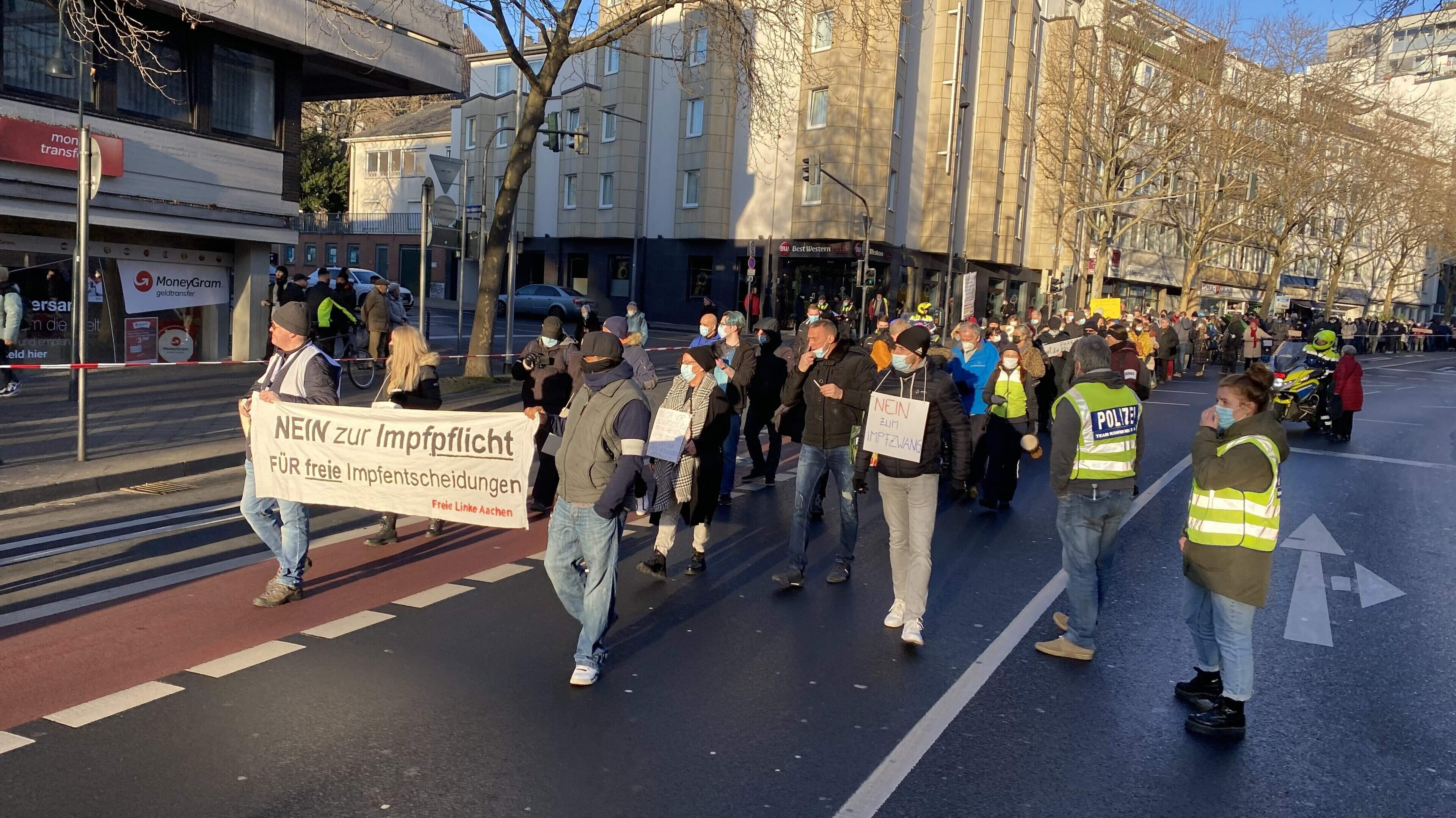 Mehrere Demos im Stadtgebiet | Aachener Zeitung