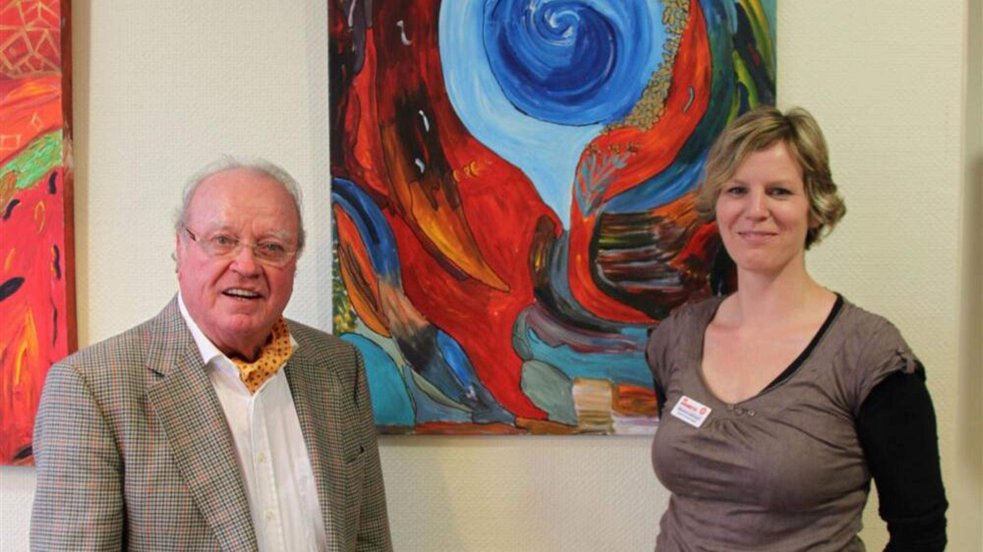 Arbeiten von Gottfried Huppertz im Johanniter-Stift ausgestellt ...