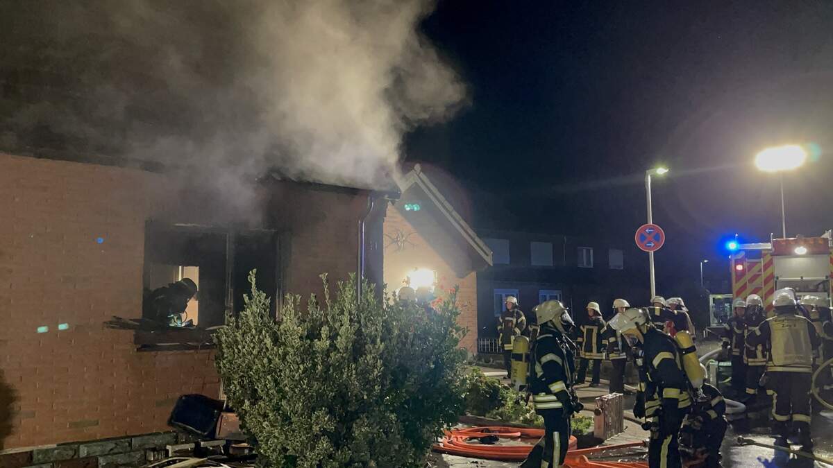 Hausbrand in Hückelhoven Ratheim | Aachener Zeitung