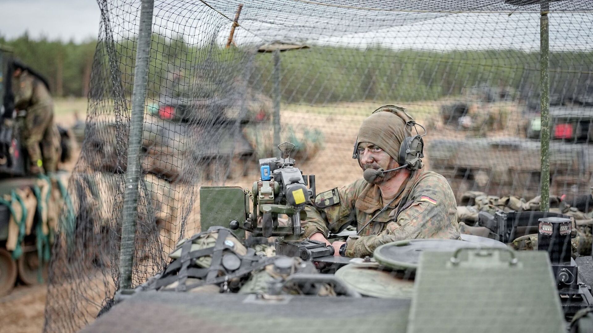 Deutsche Panzerbrigade übt erstmals Gefecht in Litauen | Aachener Zeitung